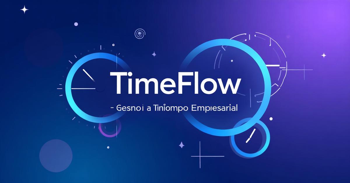 TimeFlow - Gestión empresarial inteligente